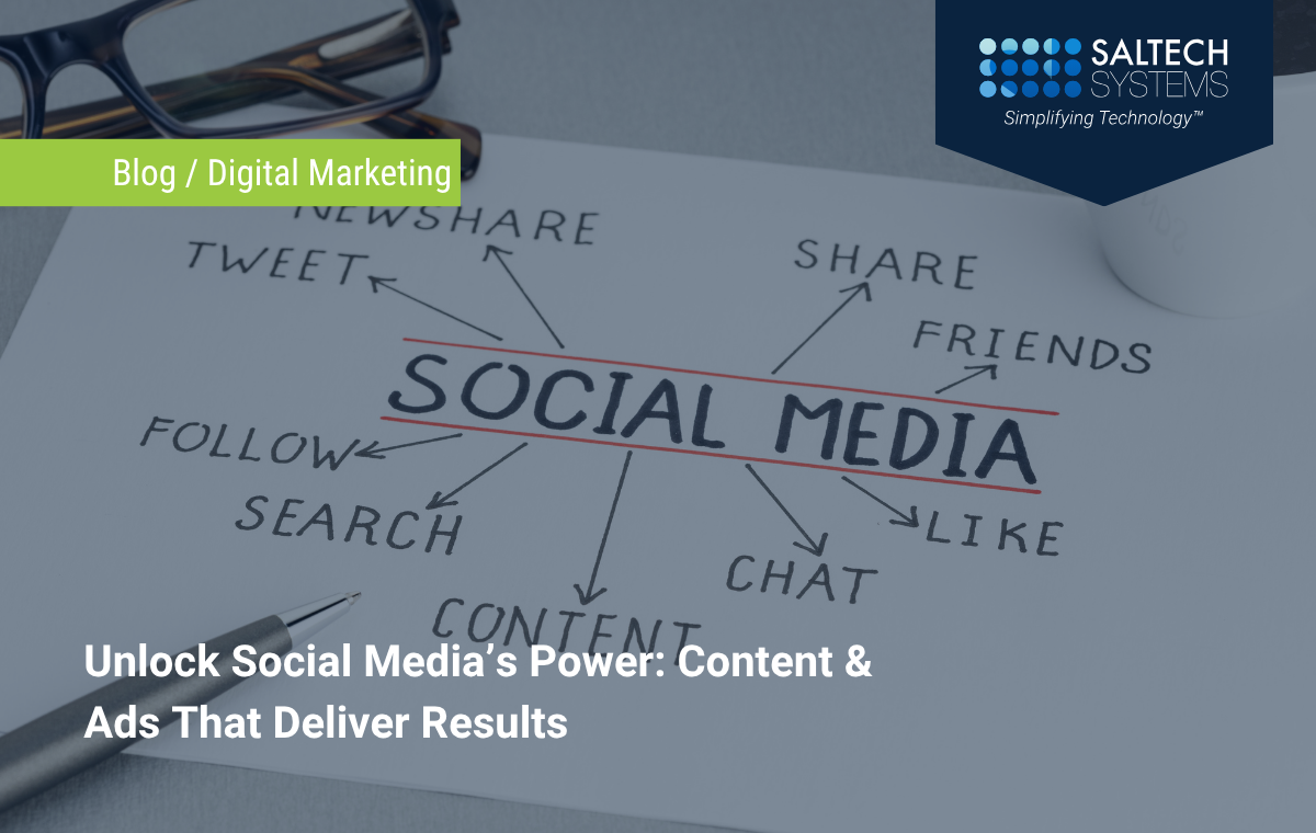 Social Media Content Creation Agency + Paid Ads For Growth | Saltech ...